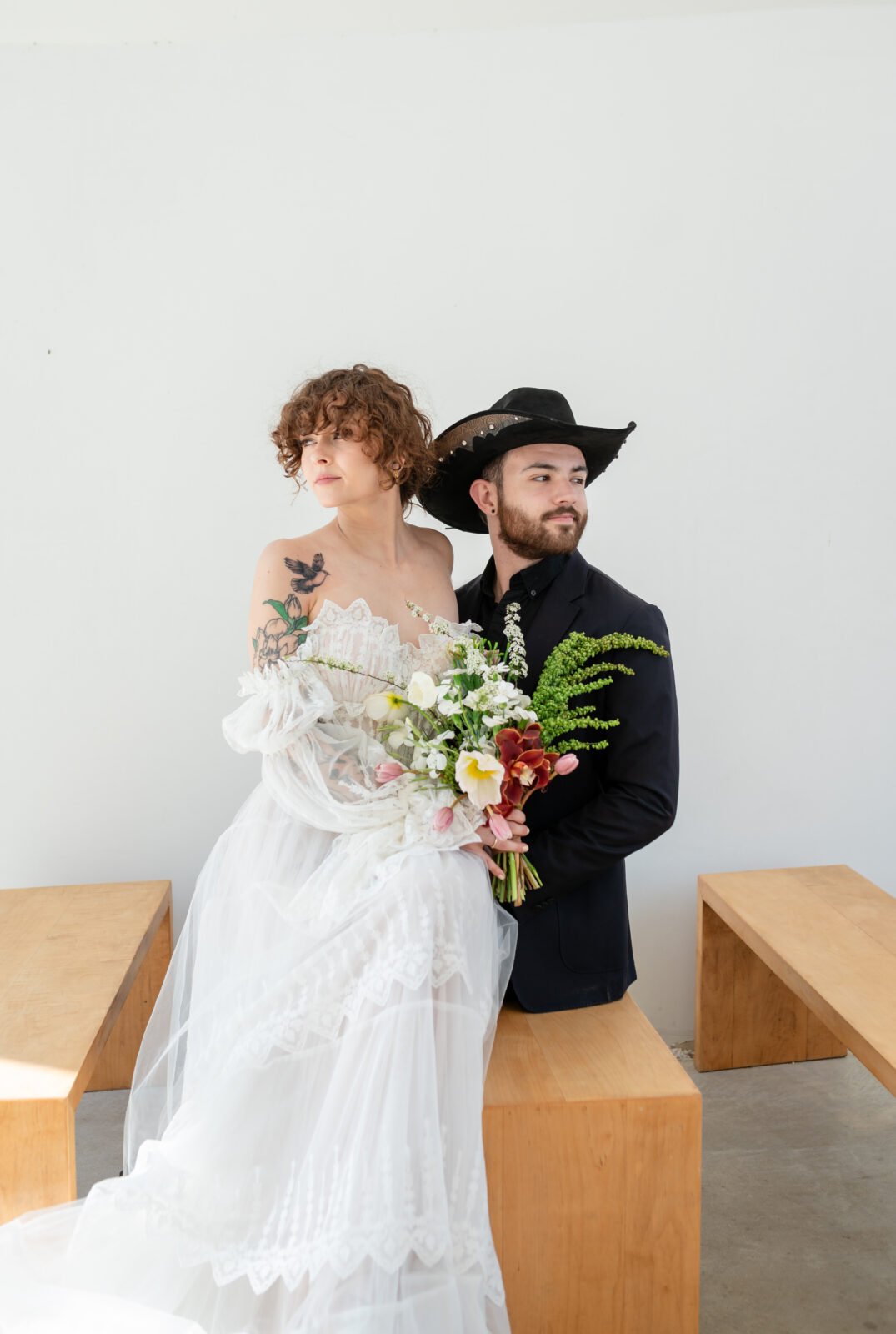 Intimate Wedding at Lincoln Chapel // Gwyn & Kyle | Allie Goodspeed